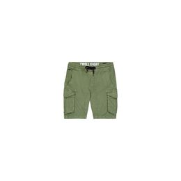 Alpha Industries Sweatshorts »Cotton Twill Jogger Short« vintage green XL - Normalgrößen Normalgrößen XL Twill Stretch Stoff
