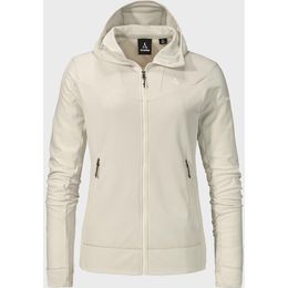 Schöffel SCHÖFFEL Fleecejacke »Mountain Fleece Hoody Style Blaueis WMS« mit Kapuze 9040 - natur 44 44 Wärmendes, Feuchtigkeit transportierendes und schnell...