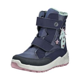 Ricosta Stiefelette &raquo;Stiefelette Lederimitat/Textil&laquo; Marine 26 26 Verschluss: Klettverschluss