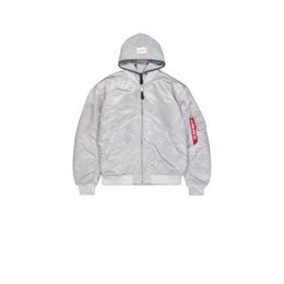 Alpha Industries Bomberjacke »MA-1 D-Tec Studio« pastel grey XL XL Flight Nylon Stoff