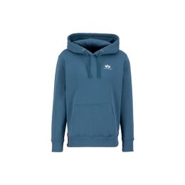 Alpha Industries Hoodie »Basic Hoodie SL« vintage marine XXL XXL Brushed Fleece Stoff