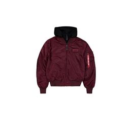 Alpha Industries Bomberjacke »MA-1 D-Tec« dark cherry 5 XL 5 XL Flight Nylon Stoff