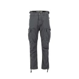 Alpha Industries Cargohose »Squad Pant« vintage grey 30 - Normalgrößen Normalgrößen 30 Cotton Twill Stoff