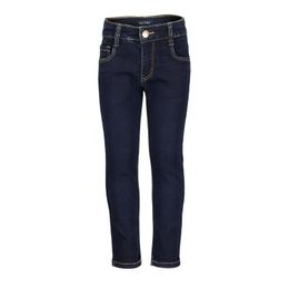 Blue Seven 5-Pocket-Jeans im Raw-Denim-Look DK BLAU ORIG 104 - N-Gr N-Gr 104 Straight Fit Jeans mit normaler Leibhöhe für bequemen Sitz
