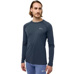Jack Wolfskin Herren Langarmshirt &raquo;INFINITE LIGHT LS M&laquo; blau S (48)