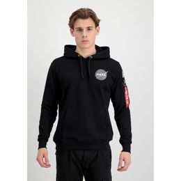 Alpha Industries Hoodie »Space Shuttle Hoodie« black XL XL Brushed Fleece Stoff