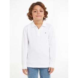 Tommy Hilfiger Poloshirt »ESSENTIAL POLO LS« Kinder bis 16 Jahre mit Logostickerei White 7 (122) 7 (122) Poloshirt von Tommy Hilfiger für Jungen