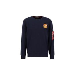Alpha Industries Sweater »NASA Davinci Sweatshirt« rep.blue XS XS Rib Bündchen am Hals, Ärmeln und Saum