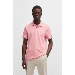 BOSS Orange Poloshirt »Passenger« mit Polokragen Open Pink694 L L Poloshirt von BOSS Orange Menswear