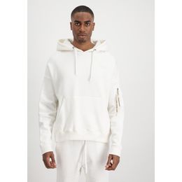 Alpha Industries Hoodie »Organics OS Hoodie« organic white XS XS Känguru Tasche