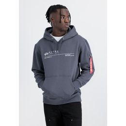 Alpha Industries Hoodie »AI Reflective Hoodie« greyblack L L RBF Tag