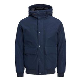 Jack & Jones JACK & JONES Outdoorjacke »JJCHAMP BOMBER JACKET« mit Kapuze Navy Blazer M M Winter-Parka von Jack & Jones