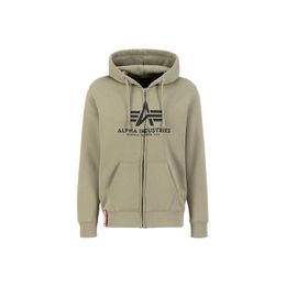 Alpha Industries Hoodie »Basic Zip Hoodie BL« olive XXL XXL Brushed Fleece Stoff