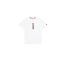 Alpha Industries T-Shirt »Alpha Puff Print T-Shirt« white XXL XXL Single Jersey Stoff