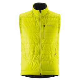 Gonso Funktionsweste »Trail Vest Primaloft M« wattierte atmungsaktive Herren Weste, hohe Wärmeisolation neongelb XXL XXL Körpernahe Passform