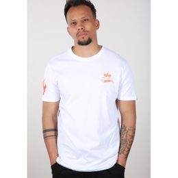 Alpha Industries T-Shirt »Flame T-Shirt« white XXL XXL T Shirt "Flame T"