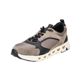 Geox Sneaker &raquo;Sneaker Veolurs/Textil/Synthetik&laquo; Grau/Schwarz 40 40 Verschluss: Schn&uuml;rung