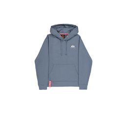 Alpha Industries Hoodie »Basic Hoodie SL« denim blue 4 XL 4 XL Brushed Fleece Stoff