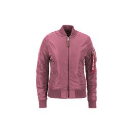 Alpha Industries Bomberjacke »MA-1 VF Vintage Fit 59 W« dusty pink L L Flight Nylon Stoff