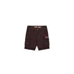 Alpha Industries Shorts »Crew Short« hunter brown 31 - Normalgrößen Normalgrößen 31 Cotton Twill Stoff