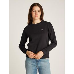 Tommy Jeans Sweatshirt &raquo;TJW REG S FLAG CREW&laquo;, mit Logo-Flag auf der Brust Black S (36) S (36) Klassischer Sweater von Tommy Jeans