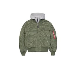 Alpha Industries Bomberjacke »MA-1 D-Tec« sage-green XXL XXL Flight Nylon Stoff