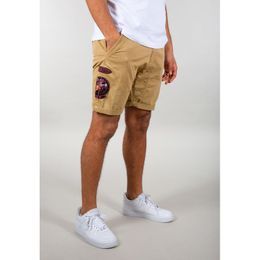 Alpha Industries Shorts »Kerosene Patch Short« sand 29 - Normalgrößen Normalgrößen 29 Patches auf dem rechten Bein