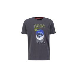 Alpha Industries T-Shirt »NASA Orbit T-Shirt« vintage grey XXL XXL Single Jersey Stoff