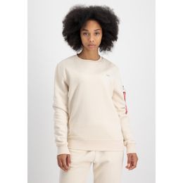 Alpha Industries Sweater »Unisex EMB Sweater« jet stream white 2XS 2XS Alpha Logo auf der Brust