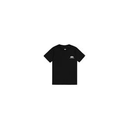 Alpha Industries T-Shirt »Basic T-Shirt SL K« black 2 2 Single Jersey Stoff