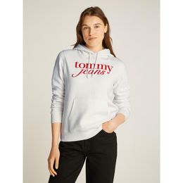 Tommy Jeans CURVE Kapuzensweatshirt »TJW REG ESS LOGO HOODIE EXT« in Großen Größen, Kapuze, Logo-Flag Ecru 6XL (52) 6XL (52) Sweater von Tommy...
