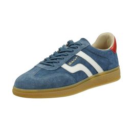 Gant Sneaker »Cuzmo«, Schnürschuh, Retro Sneaker mit Wechselfußbett blau kombiniert 44 44 Retro Sneaker von Gant mit Schnürung und Kontrasteinsätzen