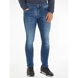 Tommy Jeans Slim-fit-Jeans »SCANTON SLIM« Jacob Mid Blue Stretch 36 - Länge 32 Länge 32 36 Die Tommy Jeans Slim-fit-Jeans SCANTON SLIM mit...