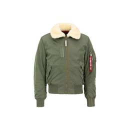 Alpha Industries Bomberjacke »Injector III« sage-green M M TT Nylon Stoff