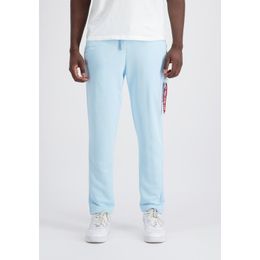 Alpha Industries Jogginghose »X-fit Jogger S Leg« light blue XXL - Normalgrößen Normalgrößen XXL 2 Einschubtaschen vorne, 1 Gesäßtasche