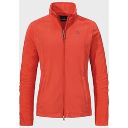 Sch&ouml;ffel Sch&ouml;ffel Damen Fleecejacke &raquo;Fleece Jacket Leona3&laquo; ohne Kapuze rot 44