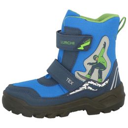 Lurchi Klettboot »Kendy-TEX«, Winterboots, Outdoorstiefel mit TEX, Größenschablone zum Download blau-grün 28 28 Farbenfroher Klettboots mit...
