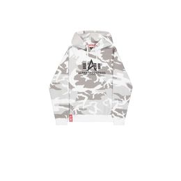 Alpha Industries Hoodie »Basic Hoodie BL Camo« white camo XS XS Brushed Fleece Stoff