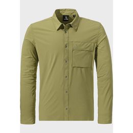 Schöffel SCHÖFFEL Outdoorhemd »Hiking Shirt Style Dunajec MNS« 4605 - grün 54 - Normalgrößen Normalgrößen 54 UV Schutz