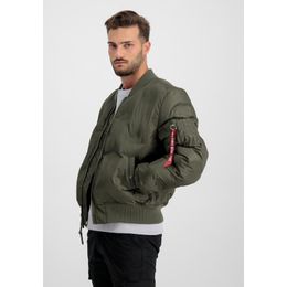 Alpha Industries Winterjacke »MA-1 Emb. Logo Puffer« dark olive 3XL 3XL RBF Tag