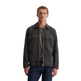 Marc O'Polo MARC O'POLO Hemdjacke Reißverschluss, Brusttaschen, Lockerer Fit broken graphite M M Overshirt von Marc O'Polo