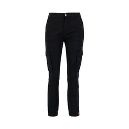 Alpha Industries Cargohose »Cargo Field Pant Women« black S - Normalgrößen Normalgrößen S 2 Einschubtaschen vorne, 2 Cargotaschen mit Klettverschlus