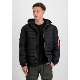 Alpha Industries Winterjacke &raquo;Hooded Puffer FN&laquo; black XL XL Jacke "Hooded Puffer FN"