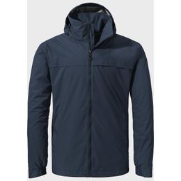 Schöffel SCHÖFFEL Outdoorjacke »Urban Jacket Style Bohorok MNS« mit Kapuze 8820 - blau 52 52 Wasserdicht, 10.000 mm Wassersäule