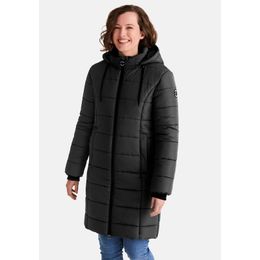 STOOKER WOMEN Damen STOOKER WOMEN Wintermantel &raquo;Mantel JULIA mit Kapuze&laquo; Outdoormantel figurumspielend gef&uuml;ttert Kapuze f&uuml;r Damen schwarz 40/42
