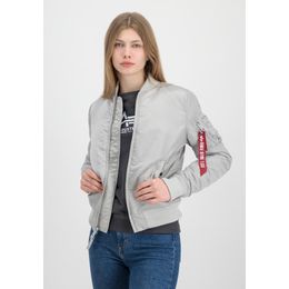 Alpha Industries Bomberjacke »MA-1 VF Vintage Fit 59 W« pastel grey XL XL Flight Nylon Stoff