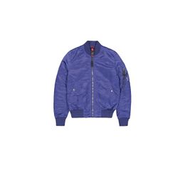 Alpha Industries Bomberjacke »MA-1 VF Light W« night purple L L Flight Nylon Stoff