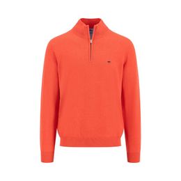 Fynch-Hatton Troyer mit Logostickerei poppy red M M Troyer von Fynch-Hatton