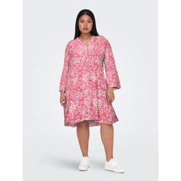 Only CARMAKOMA Tunikakleid »CARMARRAKESH LIFE 3/4 TUNIC DRESS AOP« Sommerkleid Cloud Dancer AOP:SIKKA PRINT 52 - N-Gr N-Gr 52 Kühlendes...