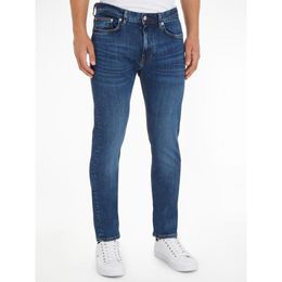 Tommy Hilfiger Slim-fit-Jeans »Bleecker« mit Baumwoll-Denim Stretch, extra bequem oregon indigo 38 - Länge 32 Länge 32 38 Die Tommy Slim-fit Jeans...